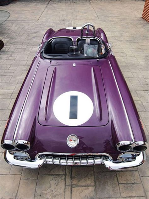 Purple People Eater Of Jim Jeffords Corvette Corvette Race Car