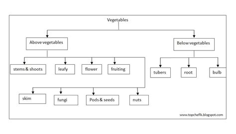 Vegetable Classification Chart At Alexander Kitchen Blog