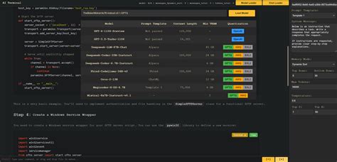 Here S A Preview Of A Text Generation Webui I M Working On That Is Tailored To Programming And
