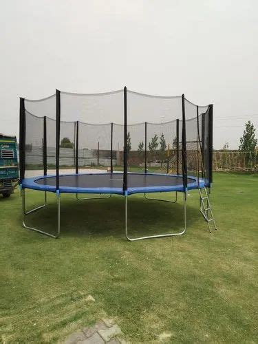 Steek Blue Outdoor Trampoline Size 3ft To 16ft At Rs 10000 In Pune