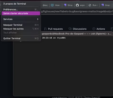 Securekeyboardinput True While False Issue Withfig Fig Github