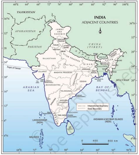 Geography Of India Chapter 1 Introduction Of India