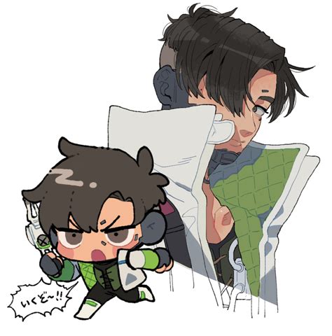 Crypto And Hack Apex Legends Drawn By Husagin Danbooru