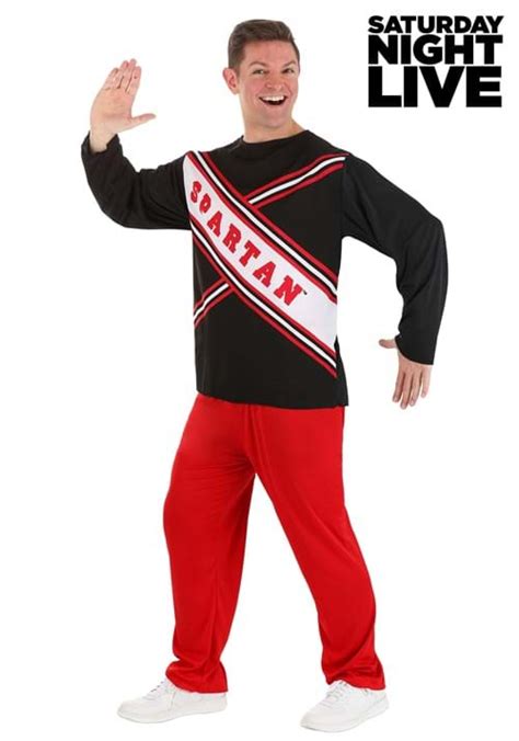 Adult Saturday Night Live Spartan Male Cheerleader Costume Funny Costumes
