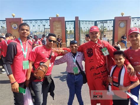 جماهير الأهلي تتوافد على ستاد القاهرة لحضور القمة أمام الزمالك صور