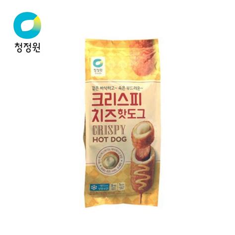 [청정원] 크리스피 치즈 핫도그 375g Lg생활건강 가족몰
