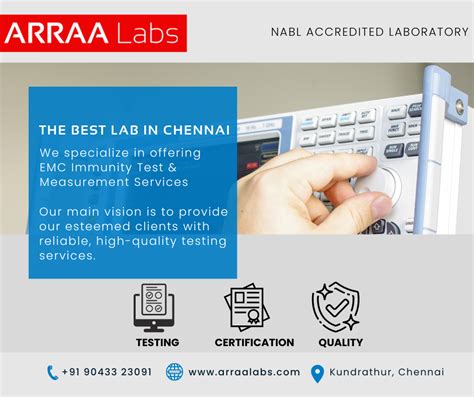 Emc Immunity Testing Services In Chennai