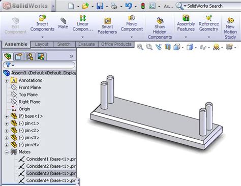 Tutorial DDS SolidWorks Assembly Pemula Bagian Kedua Tutorials Design