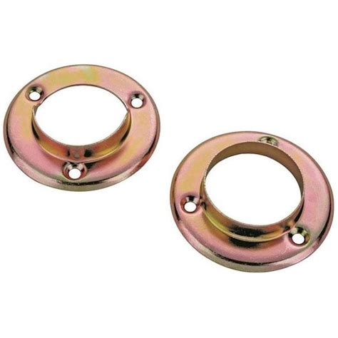 Closet Pole Hanger Bracket 1 3 8 In 5 Pack