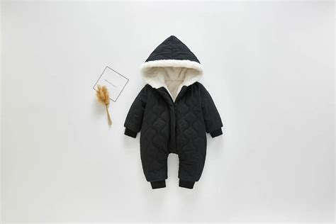 Новинка года зимняя одежда для новорожденных Товары для новорожденных Детский комбинезон с