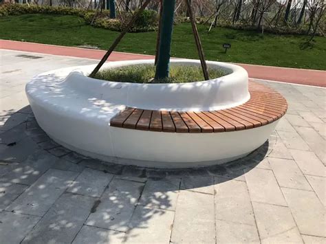 玻璃钢雕塑树池座椅花池花盆户外园林坐凳沙盘模型景观种植花坛 淘宝网 花瓣网