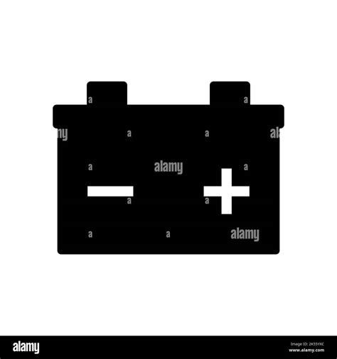 Electric Battery Icon Black Stock Vector Images Alamy