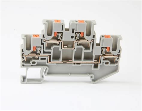 Upun Push In Terminal Block Uj6 2 5 2 2 Terminal Din Rail Terminal