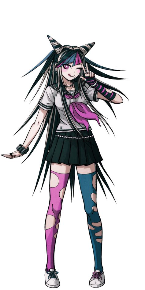 【弹丸论破】超高校级的轻音部 澪田唯吹 全身立绘 哔哩哔哩