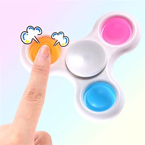 Sauyoza Easter Party Favor 24 Pack Fidget Spinner Easter Basket