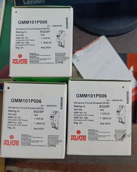 Polycab Mcb 32 Amp Single Pole At ₹ 120 Piece In Faridabad Id 2853021167873