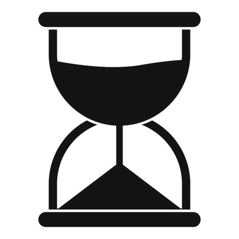 Premium Vector Hourglass Icon Simple Illustration Of Hourglass Vector
