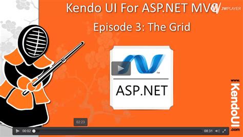 【干货来了】kendo Ui Aspnet Mvc使用教学视频集锦（高清在线观看） Telerikkendoui中文网