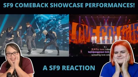 Two Fantasy Reacting To Sf9 에스에프나인 Puzzle And Love Colour Comeback