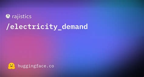Rajistics Electricity Demand Discussions