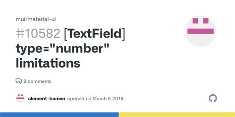 Textfield Type Number Limitations Issue Mui Material Ui