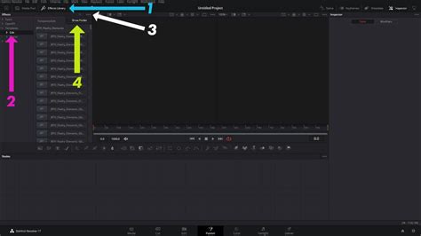 install titles transitions effects and generators in davinci resolve