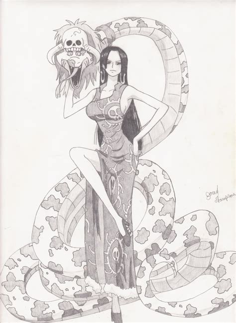 Pirate Empress Boa Hancock By Redmanjed On Deviantart