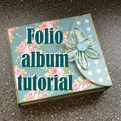 Mini Album Tutorial Etsy