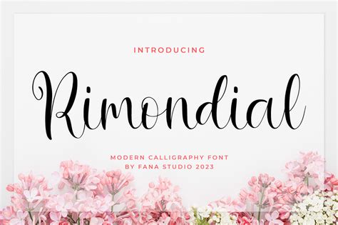 Rimondial Font By Fanastudio Creative Fabrica
