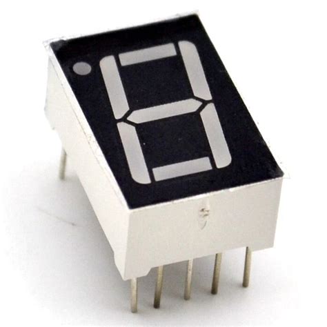 5161bs 5611bs 1 Digit 7 Szegmenses Piros Led Kijelző 0 56 Közös Anód Do It Smart Webshop