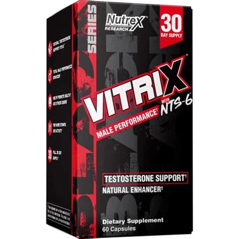 Nutrex Research Vitrix Testosterone Support Gibbs Direct