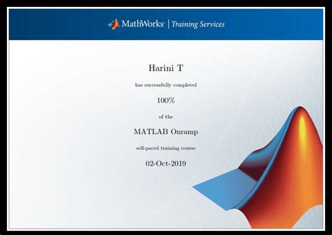 Harini T On Linkedin Matlab Mathworks Learning