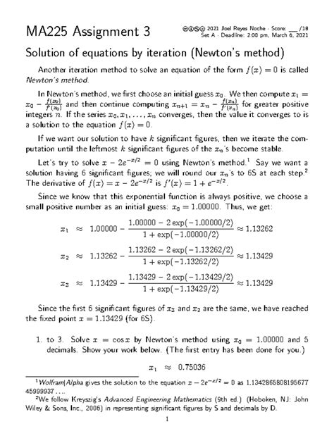 Assignment 3 Assignment Ma225 Assignment 3 C B N D 2021 Joel Reyes
