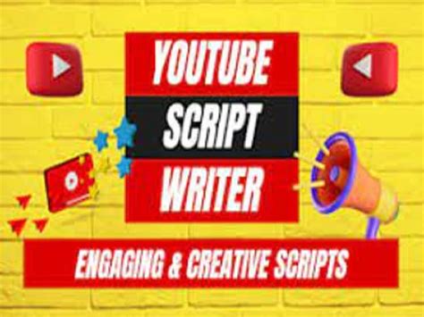Engaging In Script Writing For Youtube And Video Content Upwork