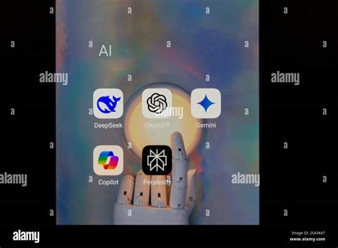 Various Artificial Intelligence Mobile Apps Deepseek Open Source Large
