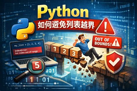 Python如何避免列表越界