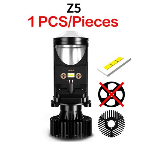 AILEO Canbus 90W Pair Lamp H4 LED Mini Projector Lens Automobles Bulb