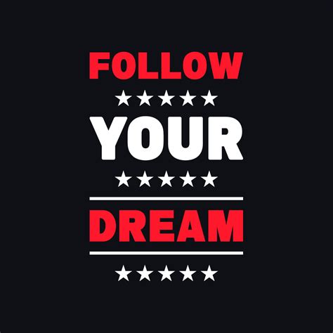 Follow Your Dream Typography T-Shirt Design - MasterBundles