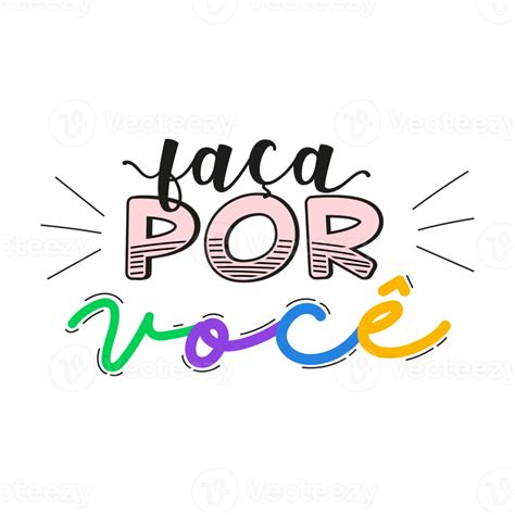 Frase De Letras Motivacionais Do Português Brasileiro Na Caligrafia