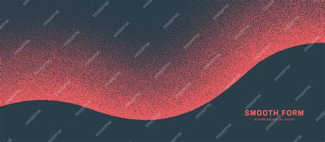 Premium Vector Smooth Curved Border Vector Red Dot Work Minimal Premium Vector Smooth Curved Border Vector Red Dot Work Minimal