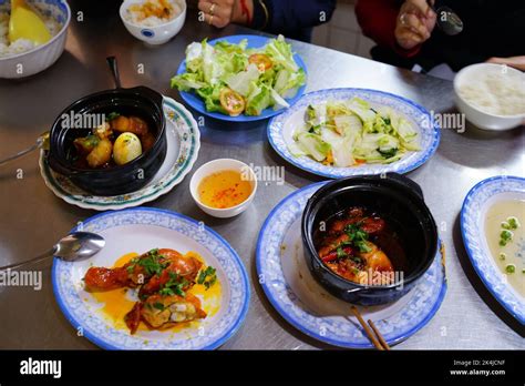Vietnamese Meal In Da Lat Vietnam Stock Photo Alamy