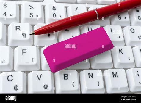 Computer Engineering Concept Abstract Repairing Broken Keyboard Stock