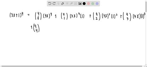 use the binomial theorem to expand and simplify t…