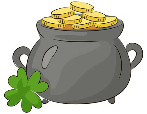Empty Pot Of Gold Clip Art
