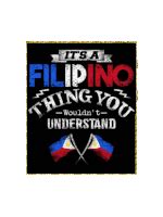 Filipina Filipino American Sticker Filipina Filipino American