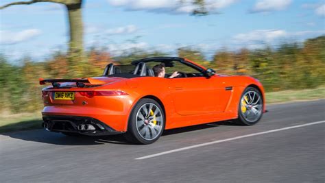 Jaguar F Type Svr Convertible Review A 567bhp Assault On The Senses Evo