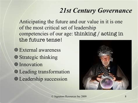 21st Century Governance Ppt