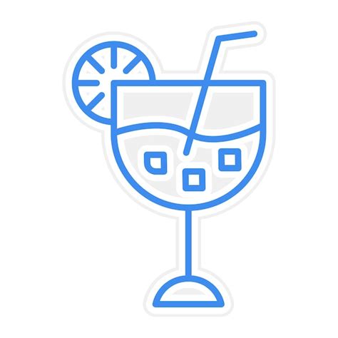 Premium Vector Cocktail Vector Illustration