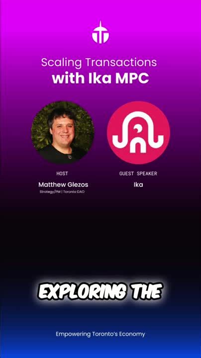 Mpc But Make It Decentralized 🔑 In Our Spaces We Talked About How Mpc Toronto Dao