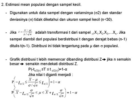 Vi Estimasi Parameter Estimasi Parameter Metode Statistika Yang
